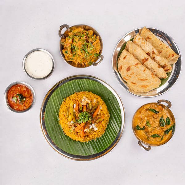 Kaikari Biryani Combo (Vegetable Biryani) : Cinnamon Grand Colombo